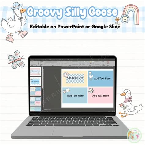 Class Jobs Editable Class Helper Chart Groovy Silly Goose Theme Tpt