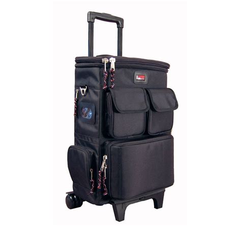 Protective Rolling Backpack Case For 25 Note Micro Controllers And Laptop