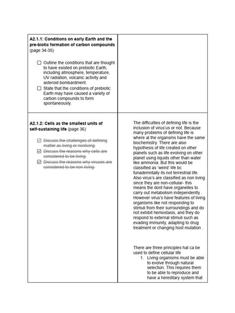 Biology Unit 4 Notes Pdf Life Cell Potency