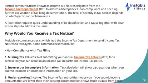 Income Tax Notice How To Respond Effectively Pptx