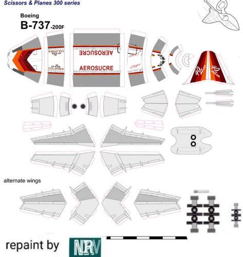 B737 200 United Scissors And Planes 300 Series Boeing 737 Boeing