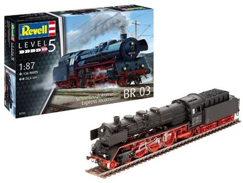 Plastic Locomotives Revell Express Locomotive 03 Class Wtender Kit 187