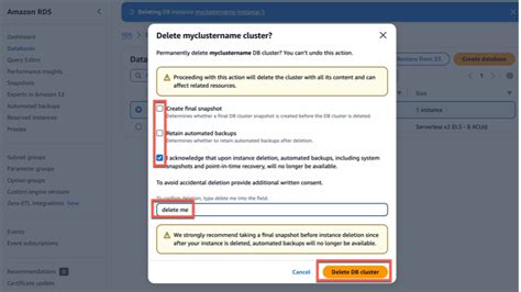 Configure And Connect To A Serverless Mysql Or Postgresql Database With