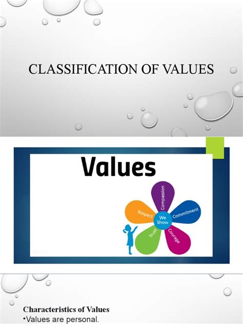L4 Classification Of Values Pdf Value Ethics Normative