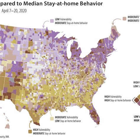 County Level Bivariate Map Comparing Overall 2018 Cdc Social Download Scientific Diagram