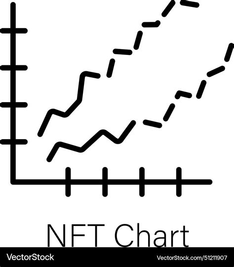 Nft Chart Royalty Free Vector Image Vectorstock