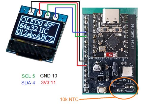 tiny 0 49 oled display fritzenlab electronics