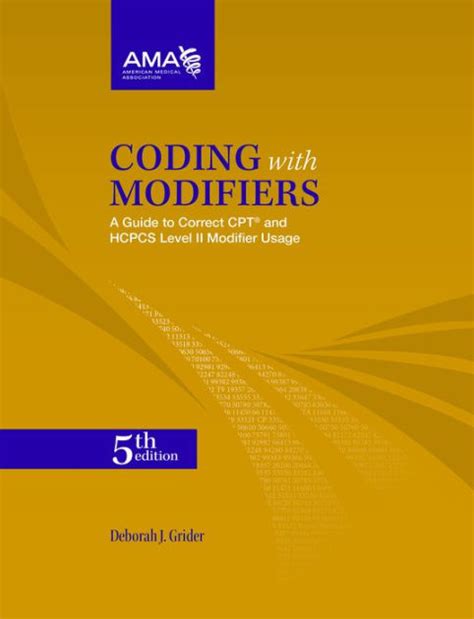 Coding With Modifiers By American Medical Association EBook Barnes Noble