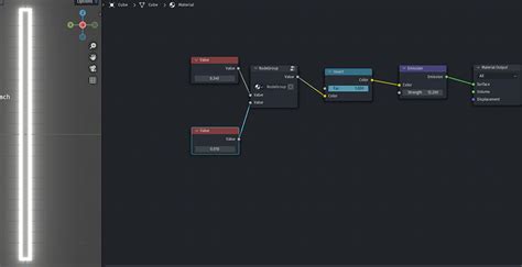 Emission Shader On Edge Materials And Textures Blender Artists