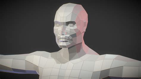 Low Poly Male Base Mesh Buy Royalty Free 3d Model By Bitgem [6758ef7] Sketchfab Store