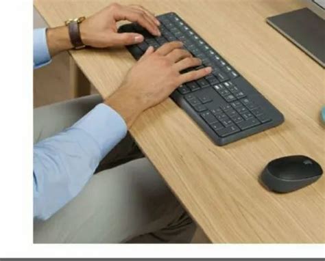 Logitech Mk Wireless Keyboard And Mouse At Piece Logitech Computer Keyboard In Noida