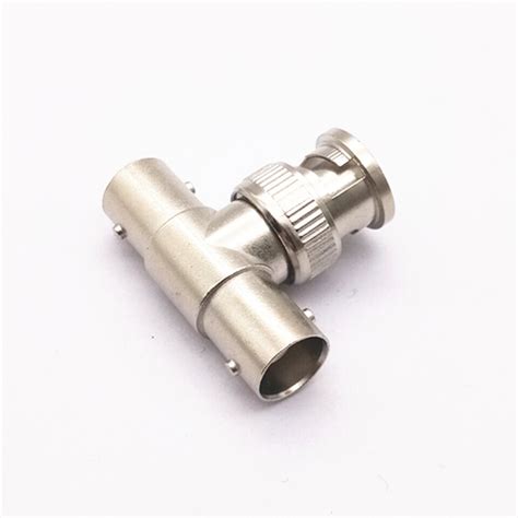 MT BNC Tee Surveillance Coaxial Adapter BNC To Q Connector T Type Adapter Coaxial