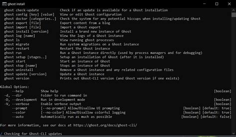 Cara Install Ghost CMS Di Localhost Dengan Mudah Lengkap