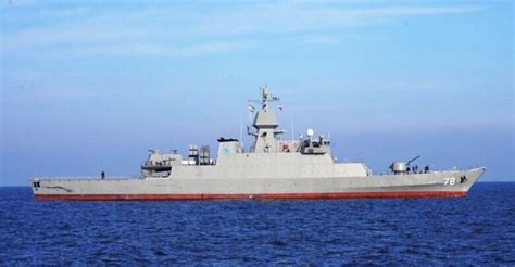 Irans Jamaran Destroyer Hosts Meeting Between Envoy Army Officers In