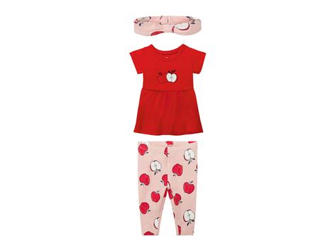 lupilu® LUPILU® Baby Mädchen Set
