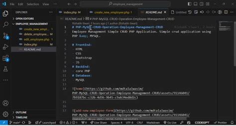 Rishabh Tiwari On Linkedin Php Mysql Crud Webdevelopment Bootstrap Javascript Html Css