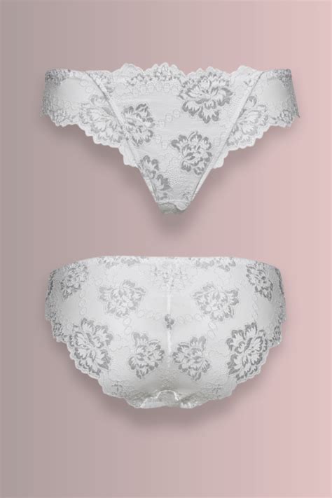 Slip Donna Pizzo Elasticizzato Doppio Pannello