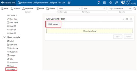 Button Virtosoftware Guides And Docs