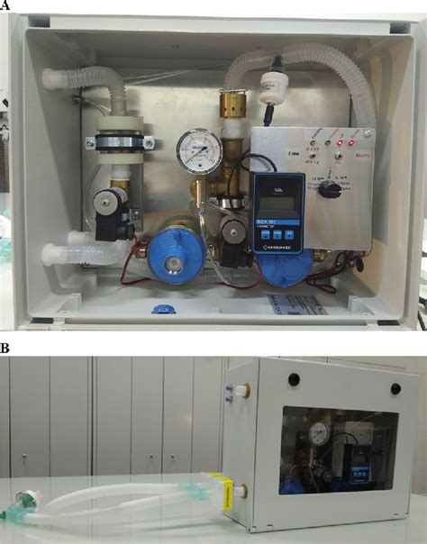 Practical Implementation Of The Ventilator A Internal View Showing