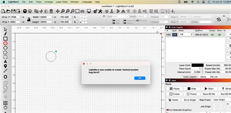 Unable To Save Projects LightBurn Software Questions LightBurn Software Forum