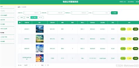 基于nodejsvue物流公司管理系统 开题源码程序论文 计算机毕业设计vuenode物流管理源码 Csdn博客