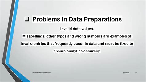 fundamentals of data mining in object oriented programming ppt