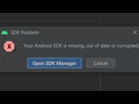 Android Sdk Missing Fixed Android Studio Youtube