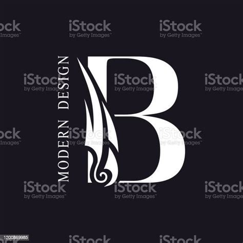 크리에이티브 캐피탈 레터 B 우아한 로얄 휘장 서예 아름다운 로고입니다 책 디자인 브랜드 이름 명함 레스토랑 부티크 호텔에 대한 우아한 그린 엠블럼 벡터 일러스트레이션 검은