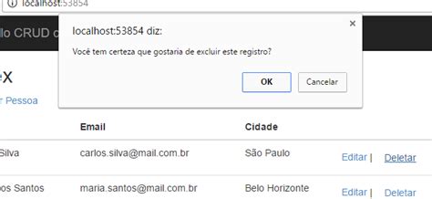 Operações Crud No Aspnet Mvc 5 Com O Adonet Blog Da Treinaweb