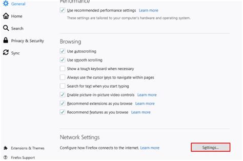 learn how to configure proxy settings in firefox netnut