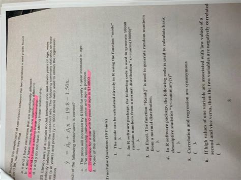 Solved Suppose The Coefficient Of Correlation Between The Chegg