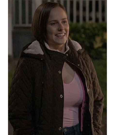 Pauline The Sex Lives Of College Girls Kimberly Finkle Quilted Jacket