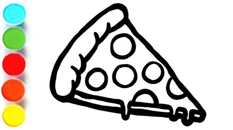 Olive Pizza Drawing At Kenneth Sensabaugh Blog