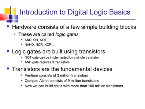 Boolean Logic Ppt