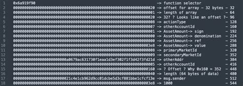 solidity understanding dynamic types in calldata ethereum stack