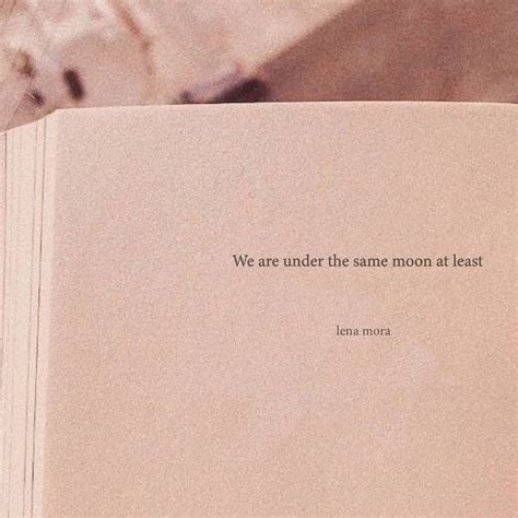 Under The Same Moon Quotes