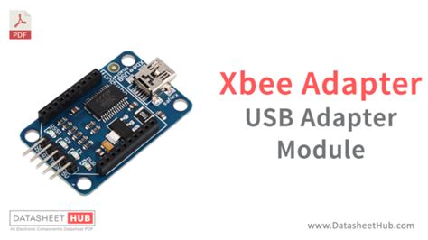 Xbee Adapter Explorer Usb Adapter Module Datasheet Hub