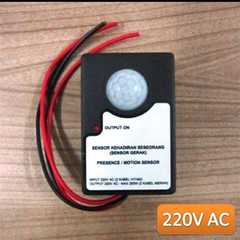 Jual Sensor Gerak Anti Maling Membaca Kedatangan Seseorang Shopee Indonesia