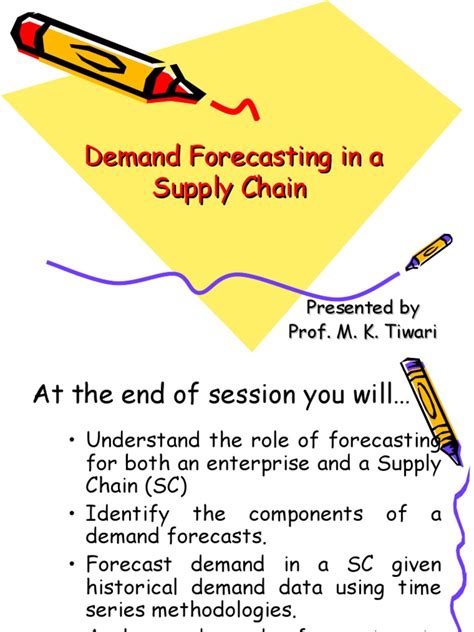Demand Forecasting Lecture Pdf Forecasting Errors And Residuals