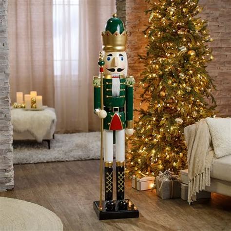 I Tested The Five Foot Tall Nutcracker Heres Why Its The Perfect Holiday Statement Piece