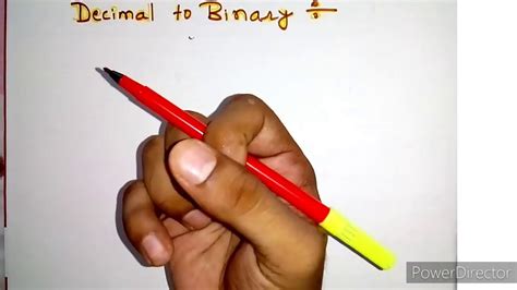 Decimal To Binary Conversion Digital Circuits YouTube