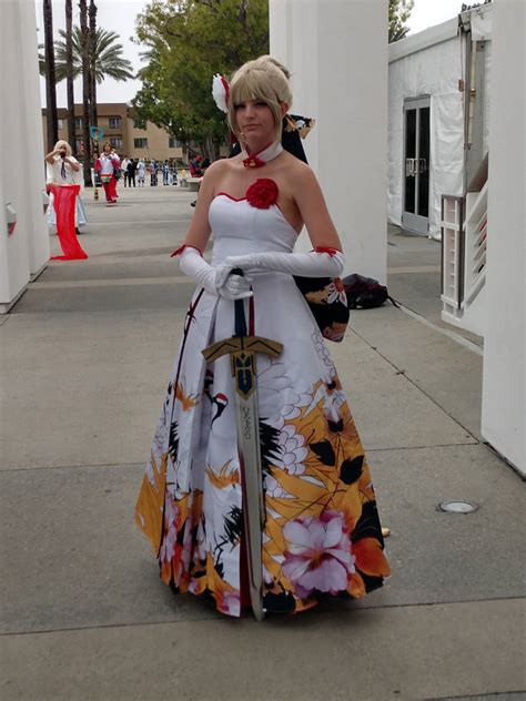 Fate Series Cosplay Saber Artoria Pendragon By Dragomaster767 On