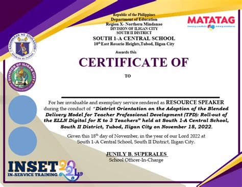 Inset 2024 Certificate Pdf