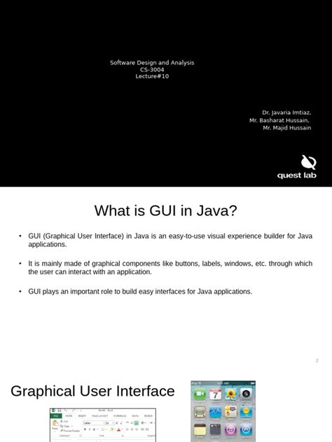 Sda Lect11 Fall2024 Javafx Pdf Graphical User Interfaces Class Computer Programming