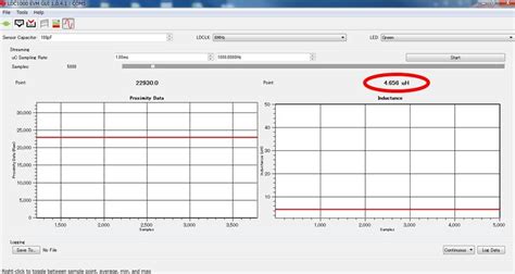 LDC1000 GUI Inductance Value Sensors Forum Sensors TI E2E Support Forums