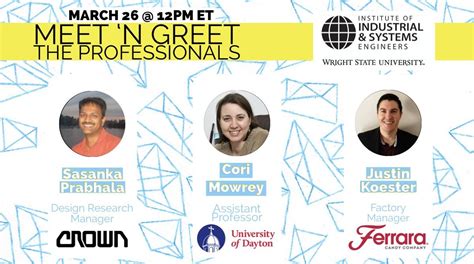 Wsu Engineering And Computer Science On Linkedin Join Wsus Iise Spring Meet N Greet This Is