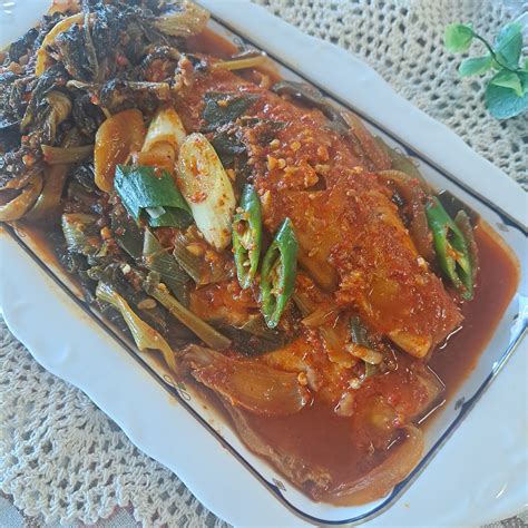 고등어 시래기 조림 고등어조림 양념장 만들기