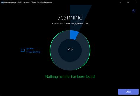 withsecure client security ja tietokoneen virustarkistus helpdesk