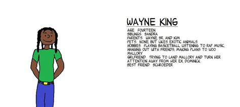 Wayne King Profile By Hpdrummerman On Deviantart