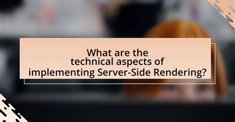 Exploring The Benefits Of Server Side Rendering In Frontend Frameworks — Silex